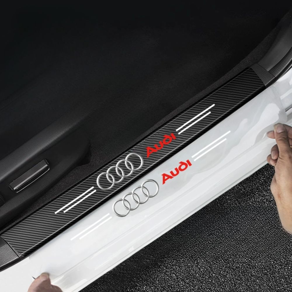 Door Sill Protectors with Logo — Front Doors, Rear Doors & Trunk ...