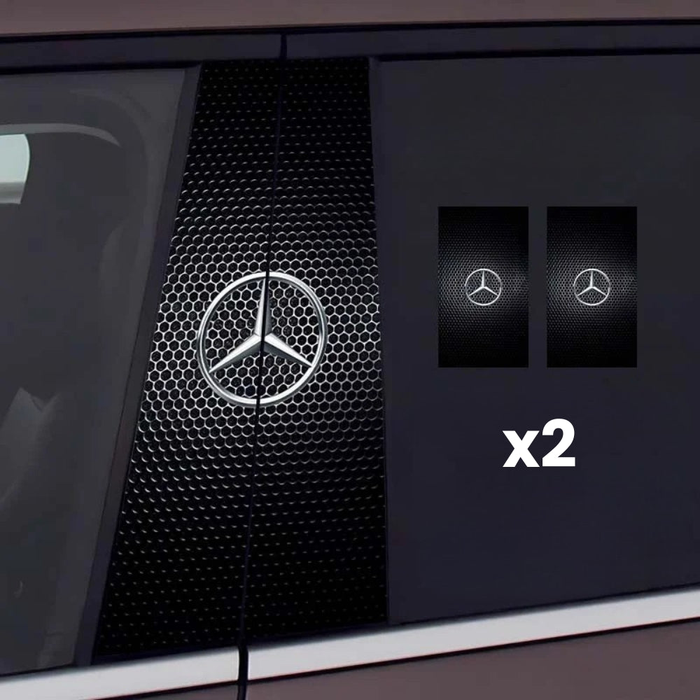 2x Car window stickers with logo – Pinauto WW